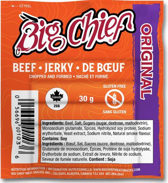 Beef Jerky – Big Chief Meat Snacks